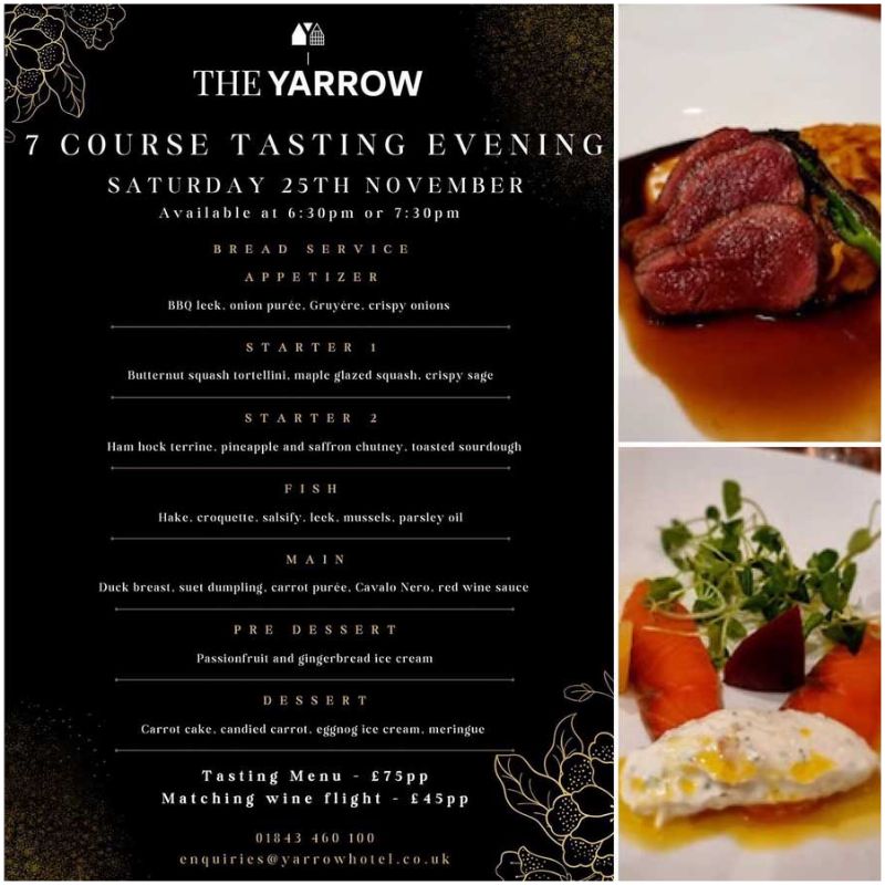 7 Course Tasting Evening - What's On Thanet