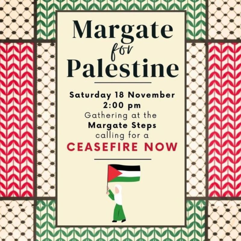 Margate for Palestine - What's On Thanet