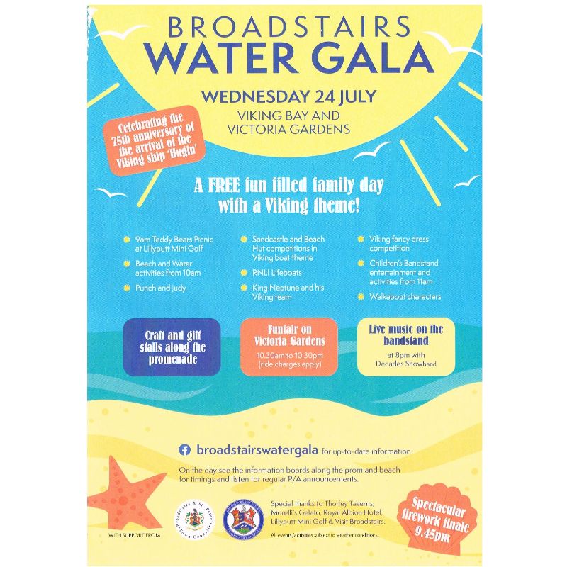 Broadstairs Water Gala - What's On Thanet